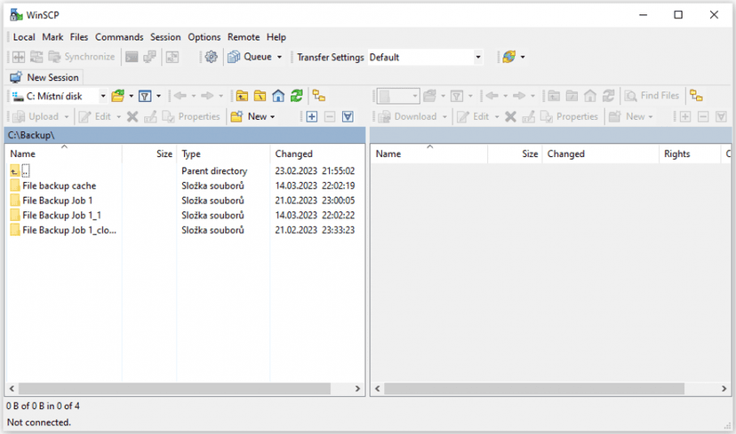 Winscp S3 Usage